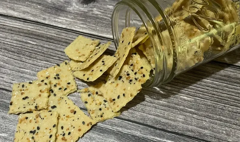 Sourdough Discard Crackers - Fast, Easy, and Delicious